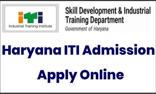 Haryana Iti Admission 2023 Re Open